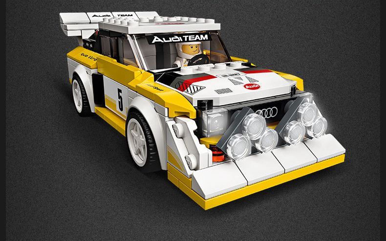 Лего Speed Champions серия, LEGO Конструктор, лего 76897 1985 Audi ...