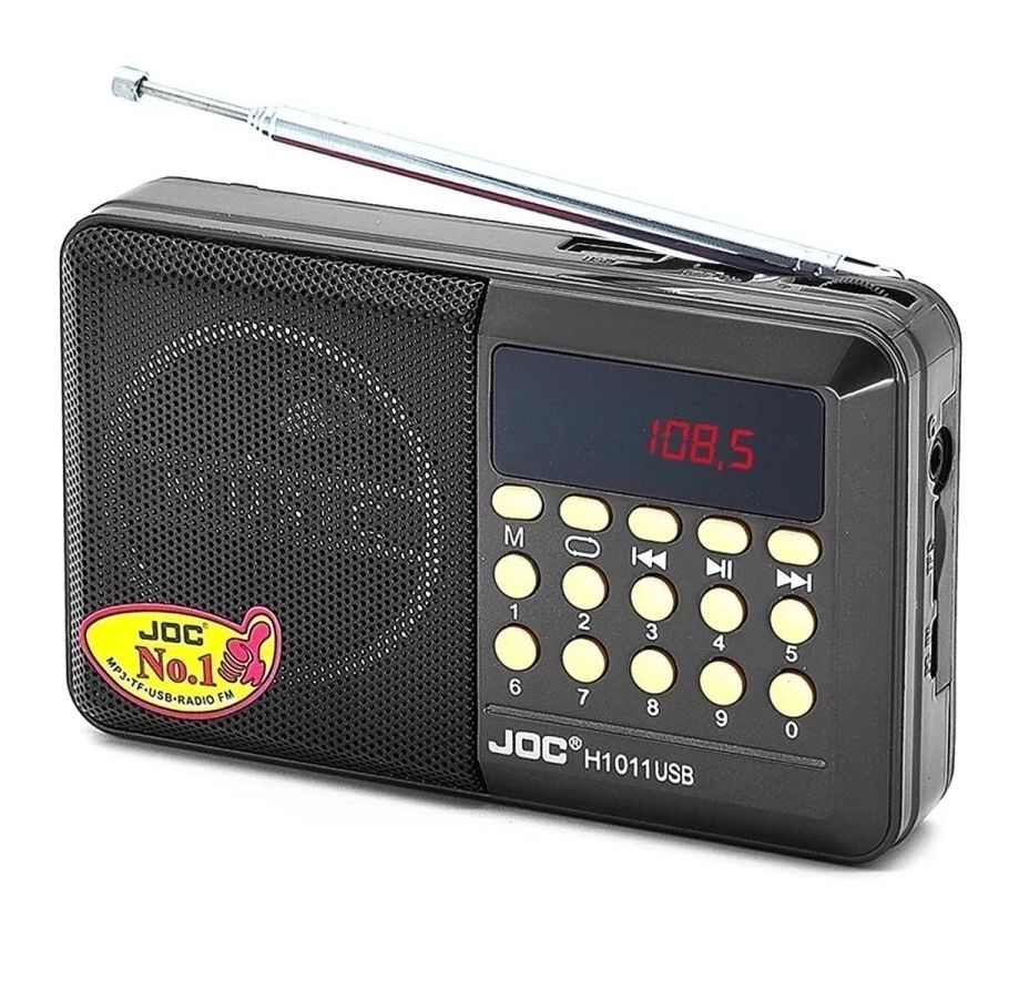 Радиоприемник цифровой JOC H1011ВТ Radio FM, USB, microSD, Bluetooth ...