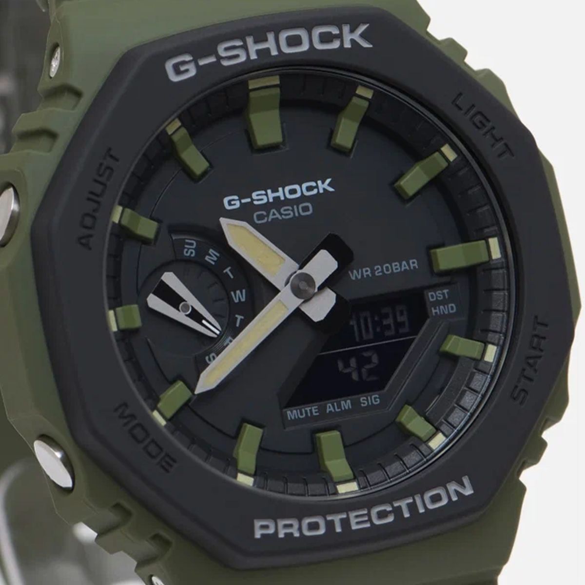 Casio Часы наручные Электронные Ga 2110su 3aer купить с доставкой по выгодным ценам в интернет