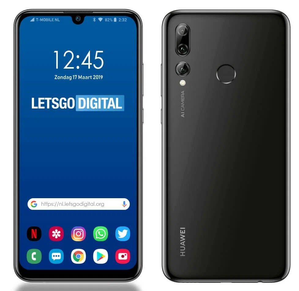 Смартфон HUAWEI p Smart 2019 128 ГБ 4 ГБ Черный 73 купить c доставкой ...