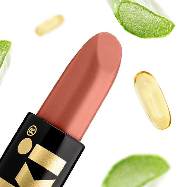 Kiki Помада для губ с aloe & vit E тон 035 CARAMEL. Кики глянцевая ...