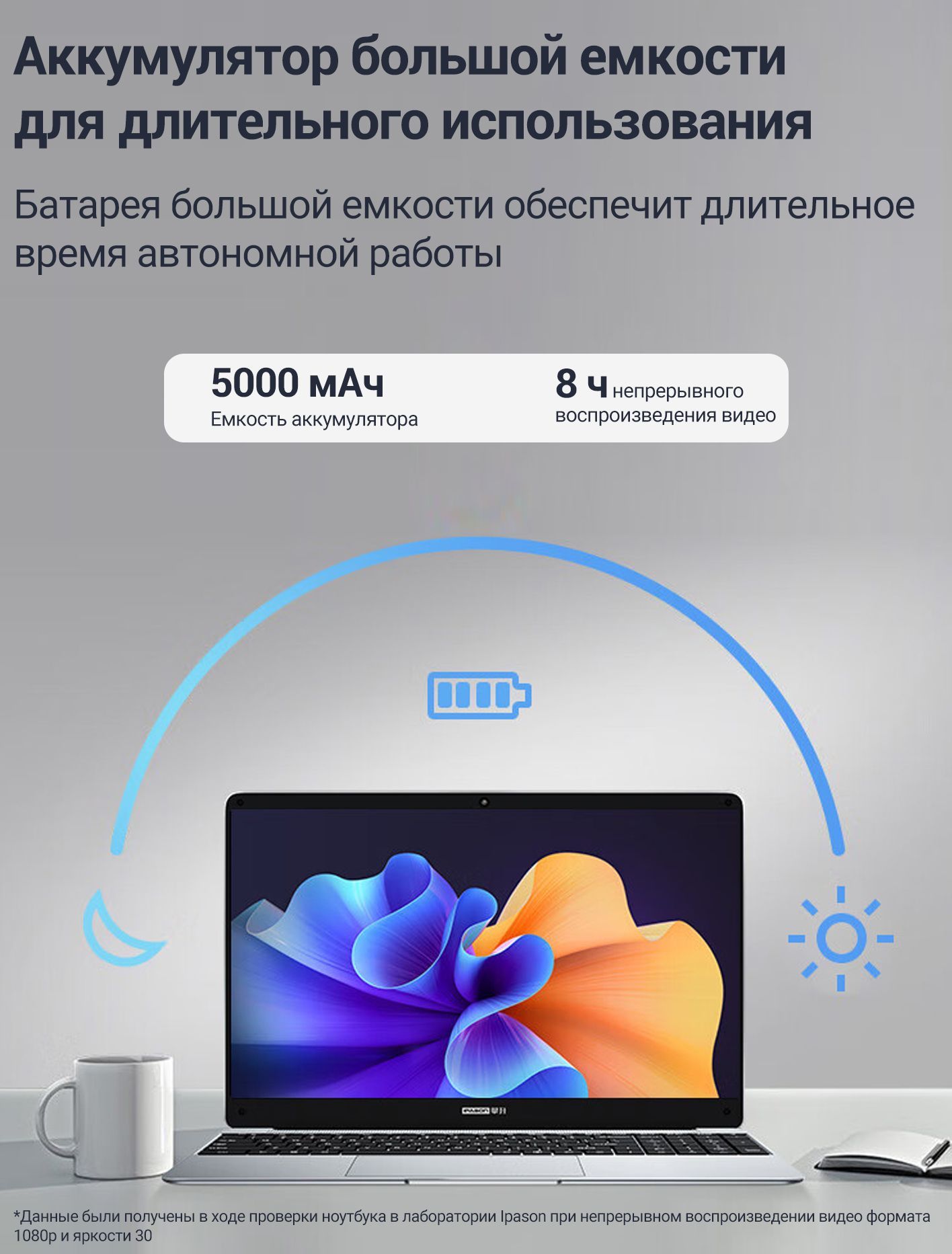 Ноутбук IPASON MaxBook P1, серый купить по низкой цене: отзывы, фото ...