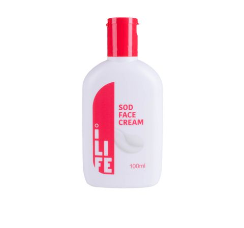 Увлажняющий крем с антиоксидантами Greenleaf, Ilife, SOD face cream ...