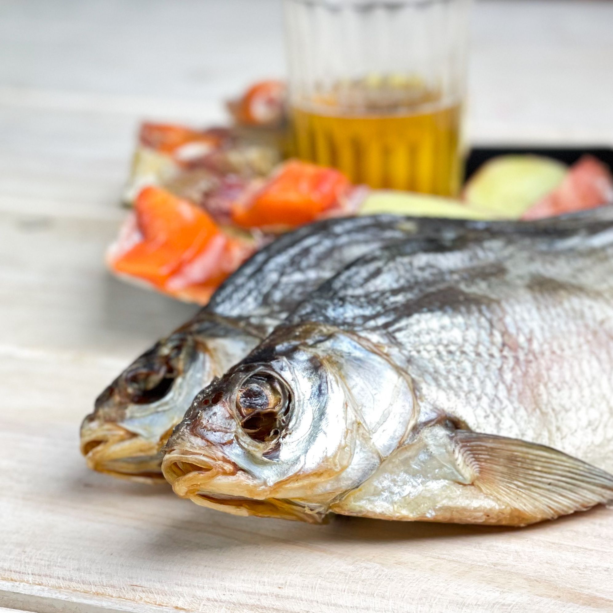 Лещ вяленый, 1 кг, вяленая рыба, закуска к пиву, деликатесы, сушеная ...