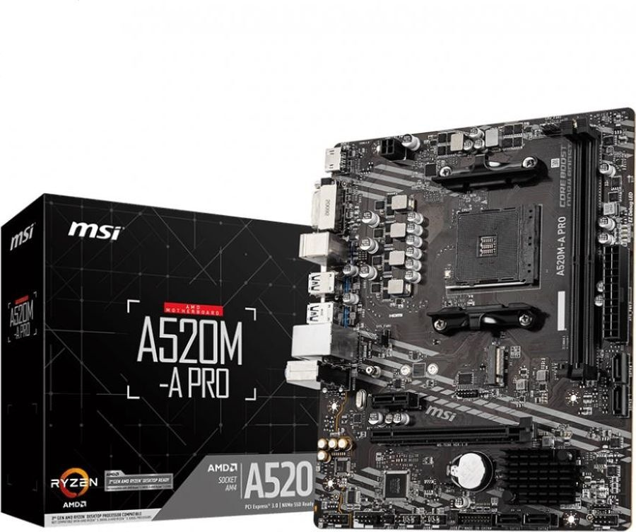 Материнская плата MSI A520M-A PRO купить по низкой цене с доставкой и ...
