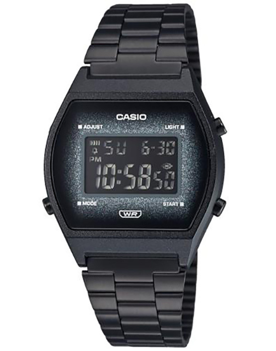 Электронные японские часы Casio Vintage B640wbg 1b с секундомером будильником таймером с