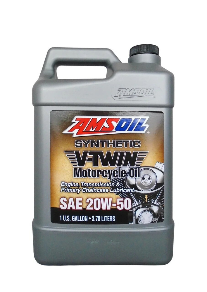 Масло моторное Amsoil SYNTHETIC V-TWIN MOTORCYCLE OIL 20W-50 ...