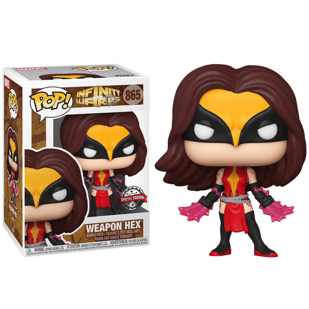 Фигурка Funko POP Weapon Hex (Эксклюзив Hot Topic) из комиксов Infinity ...