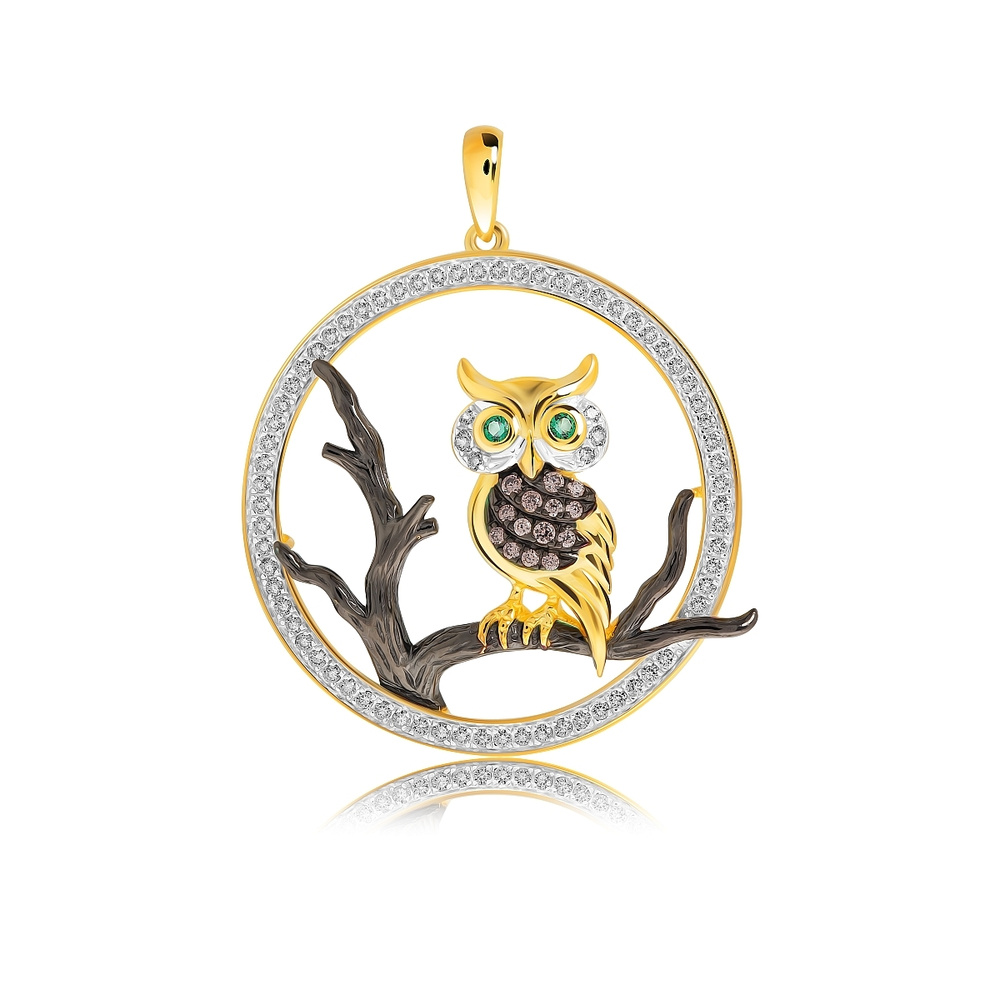 VALTERA Подвеска Серебро позолоченное 925 пробы - купить с доставкой по ...