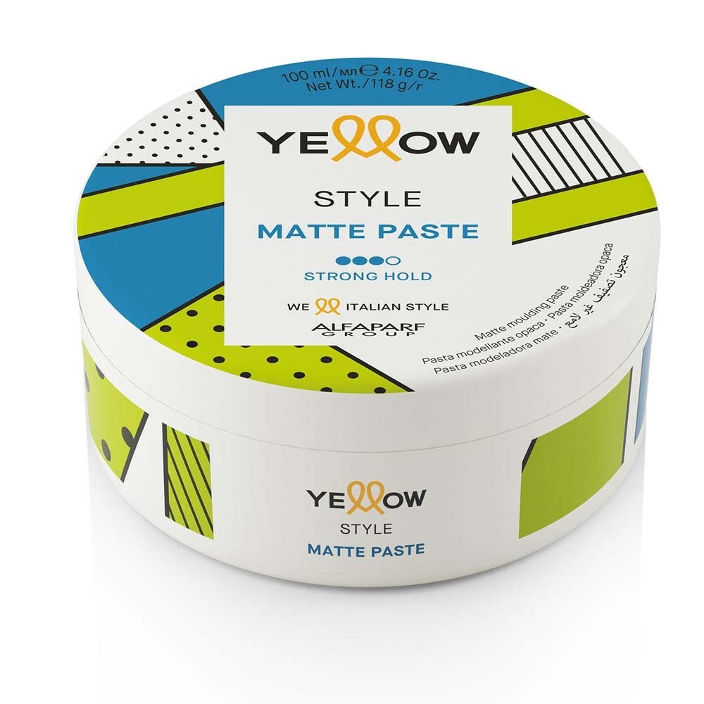 Yellow Паста моделирующая с матовым эффектом сильной фиксации YE STYLE ...