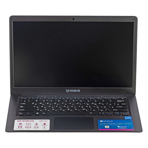 Ноутбук IRBIS NB NB143 (NB143), черный купить по низкой цене: отзывы, фото, характеристики в ...