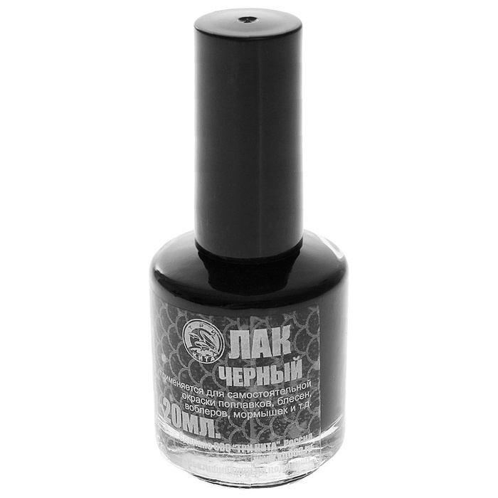 Лак рыболовный, чёрный - купить по выгодной цене в интернет-магазине ...