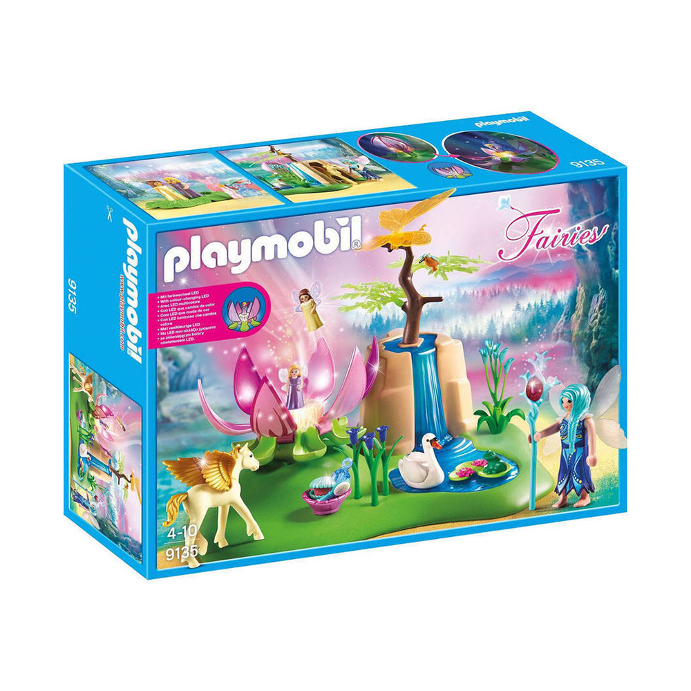Конструктор Playmobil Fairies 9135 Сверкающий бутон маленьких фей ...