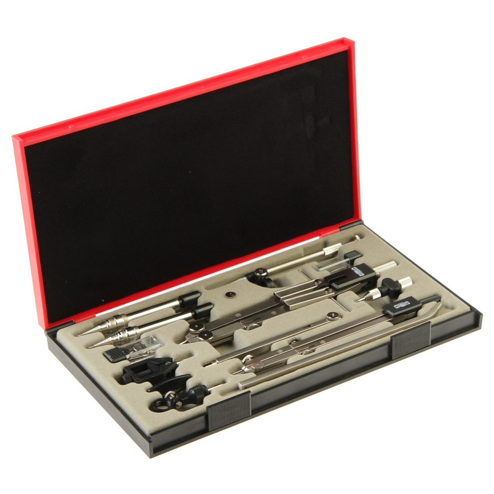 Готовальня Koh-I-Noor 9452, 13 предметов, профессиональная, большая ...