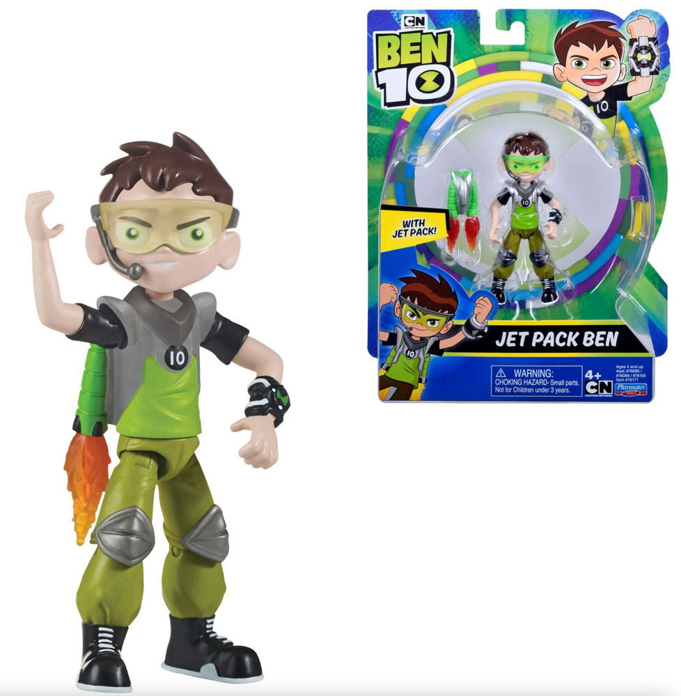 Фигурка Ben 10 Бен с реактивным ранцем Jet Pack Ben 10 купить на OZON ...