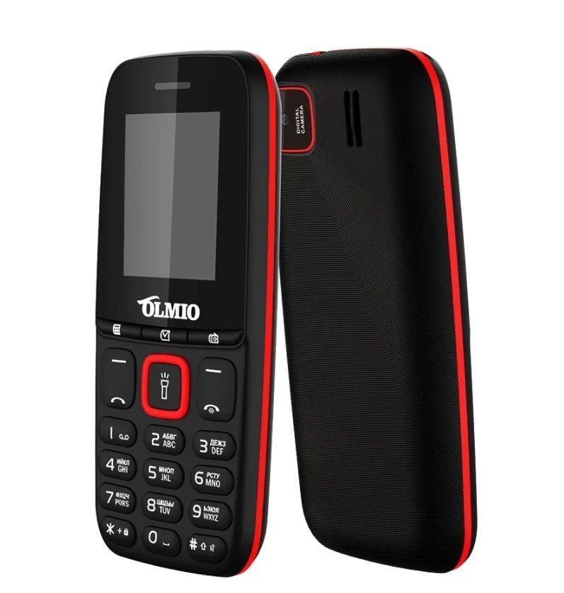 Мобильный телефон OLMIO A15, черный - купить по выгодной цене в ...