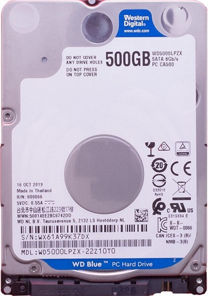 Жёсткий диск 500Gb SATA-III Western Digital Blue Western ...