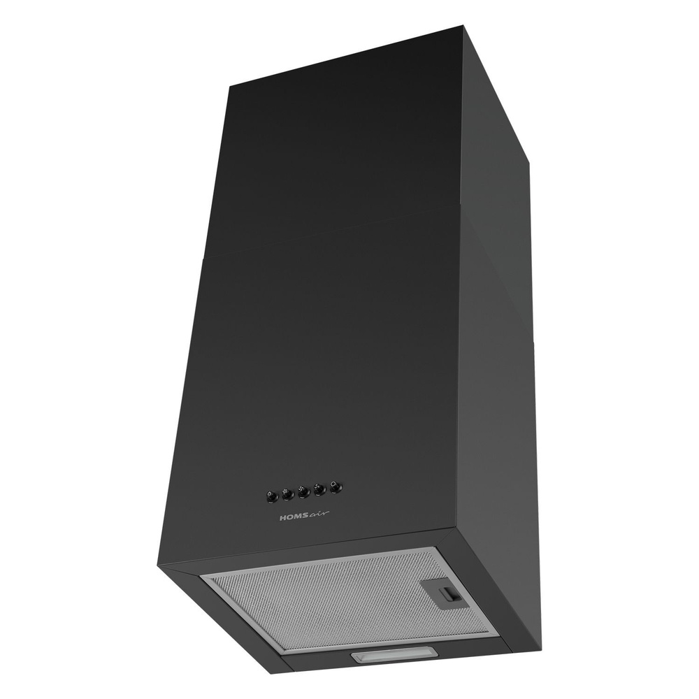 Кухонная вытяжка HOMSair PHLOX Push 40 черный, Производительность 700 ...