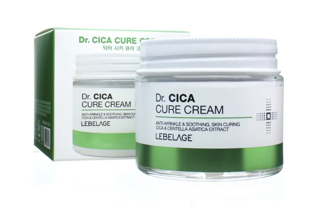 Lebelage Крем для лица смягчающий с центеллой азиатской dr. cica cure ...