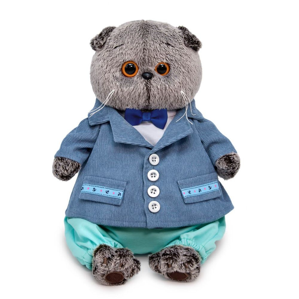 Budi Basa Basik & Co Басик в голубом пиджаке 25 см - купить с доставкой ...