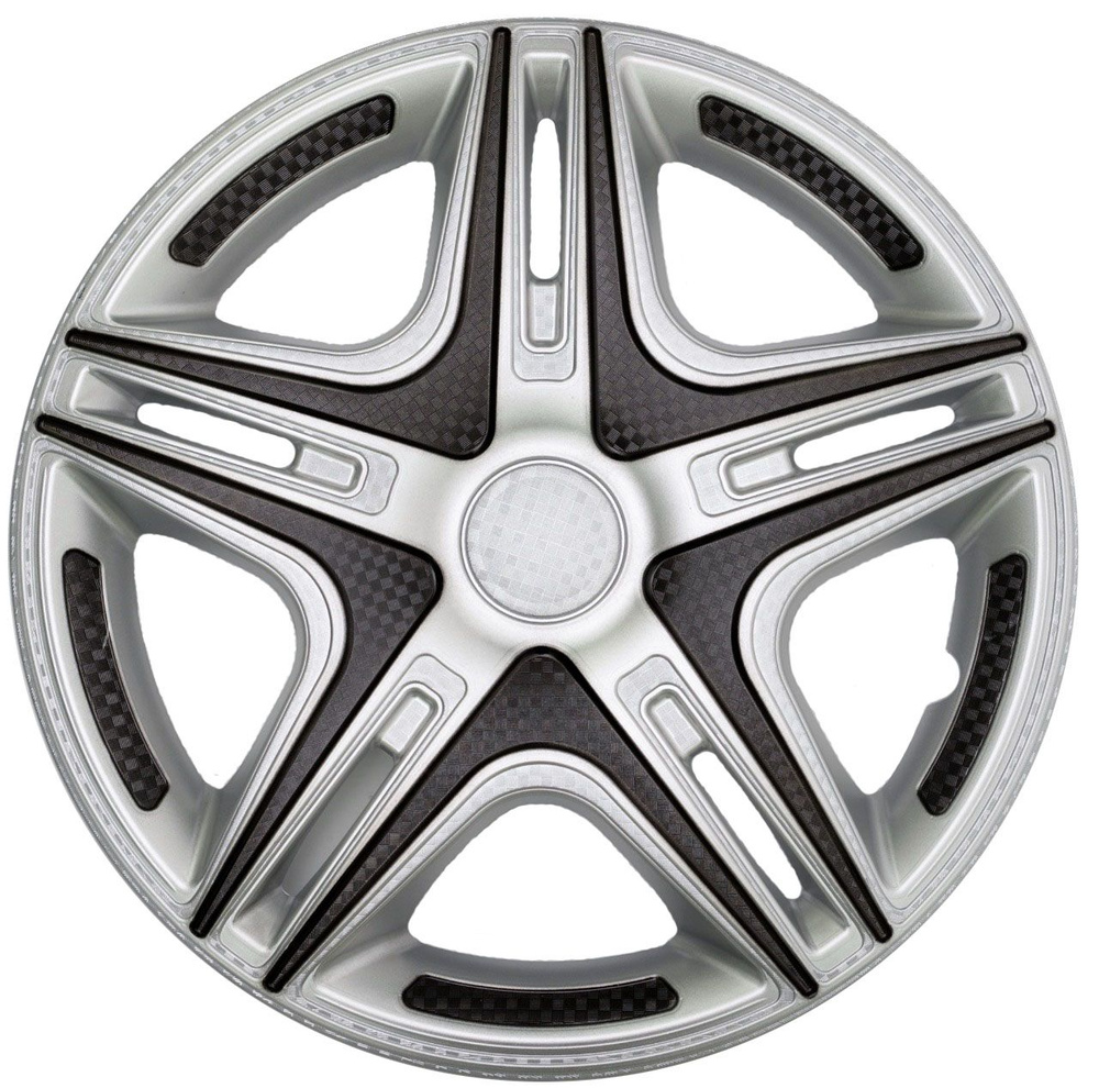 Колпаки на колеса STAR ДАКАР SUPER SILVER R16, комплект 4шт, на диски ...