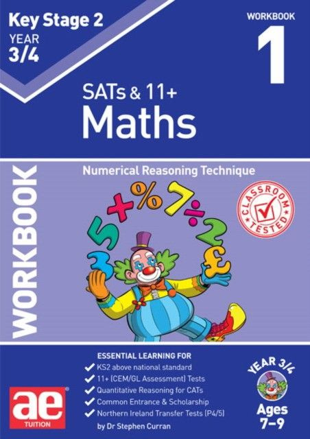 Ks2 maths year 3/4 workbook 1 - купить с доставкой по выгодным ценам в ...
