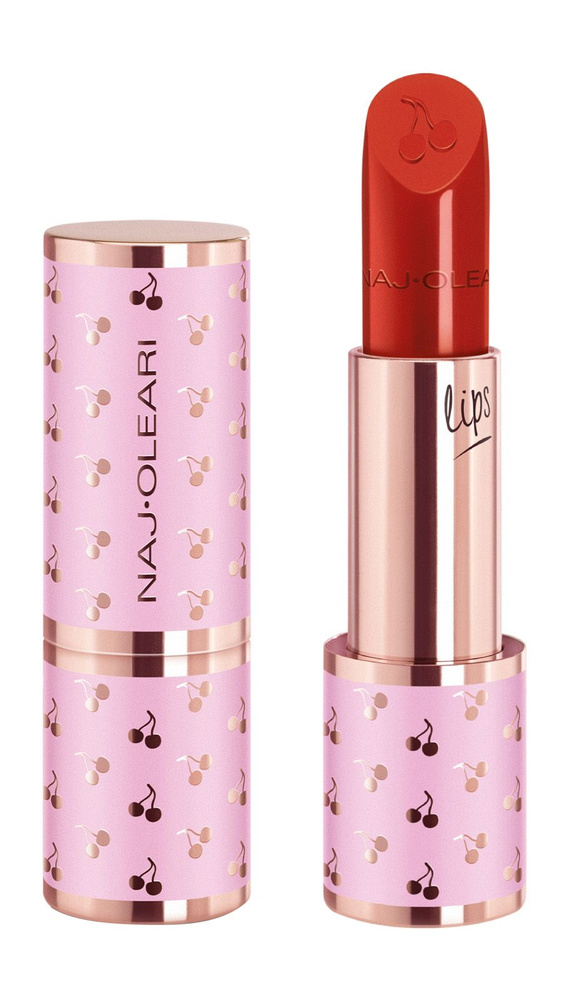Матовая губная помада / 4 fire red / Naj Oleari Forever Matte Lipstick ...