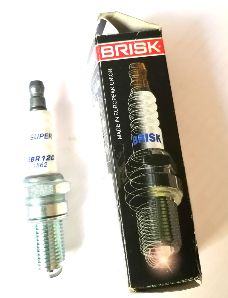 Свеча зажигания; BBR12C BRISK SUPER BRISK 1862 - купить по выгодной цене в интернет-магазине ...
