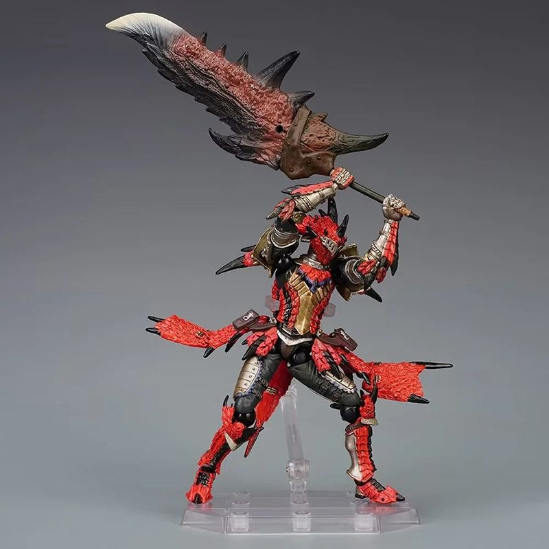 фигурка аниме (Monster Hunter Rathalos Anime Revoltech Yamaguchi Action ...