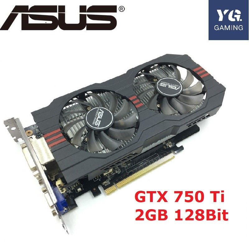 ASUS GTX750 Ti 2GB 128Bit GDDR5 Video Cards for nVIDIA Geforce GTX750Ti ...