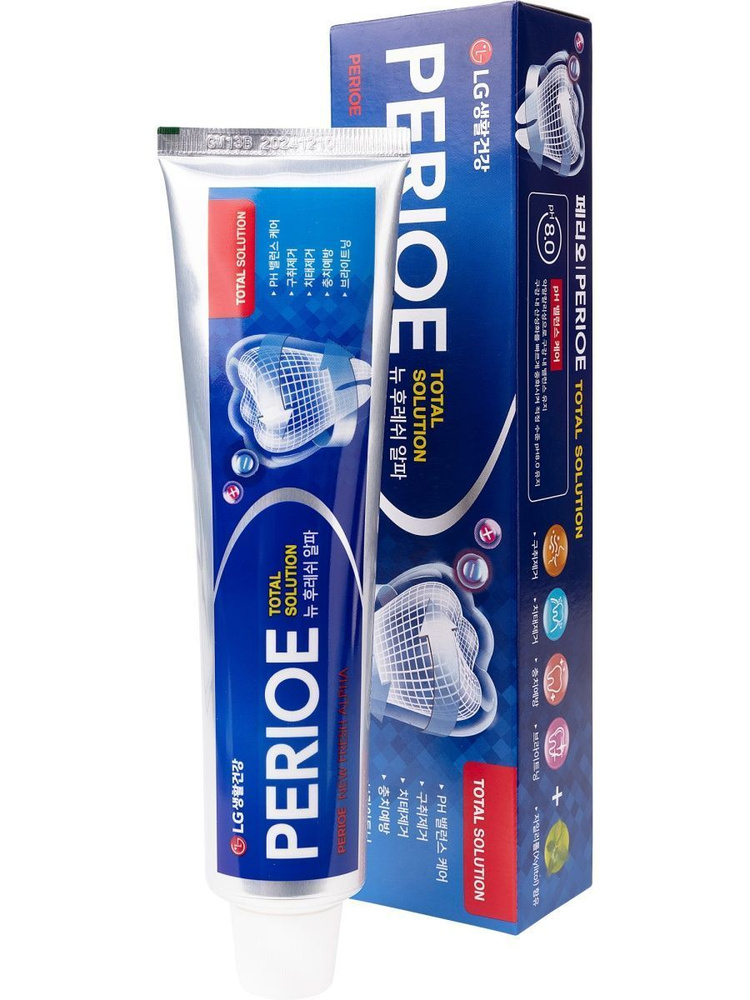 Perioe Зубная паста Fresh Alpha Total Solution, 170 г купить на OZON по ...