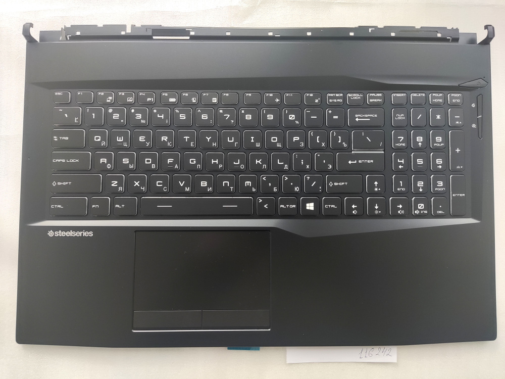 Клавиатура MSI GL75 Leopard в сборе с панелью 957-17E42E-C12 - купить с ...