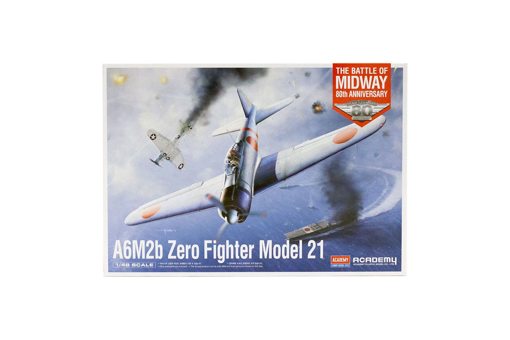 12352 Academy Японский корабельный истребитель A6M2b Zero Fighter Model ...