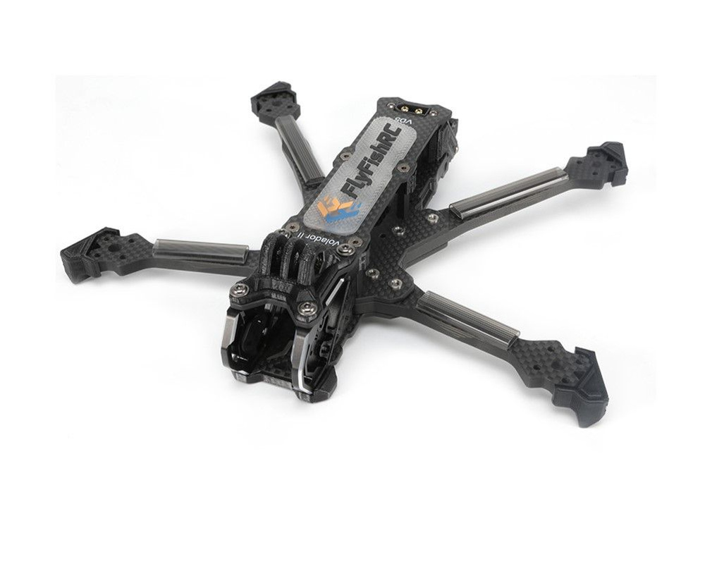 Карбоновая рама квадрокоптера FlyFishRC Volador VD5 O3 Deadcat LR T700 ...