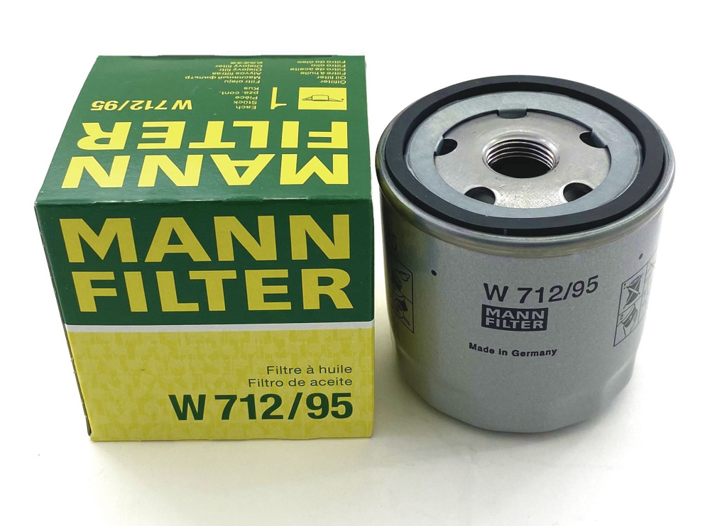 Фильтр масляный MANN FILTER W 712/95 - купить по выгодным ценам в ...