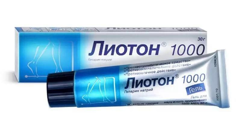 Лиотон 1000, гель 1000 МЕ/г, 30 г — купить в интернет-аптеке OZON ...