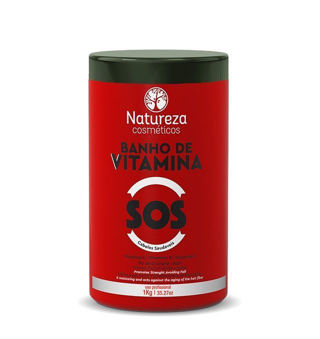 NATUREZA Banho de VITAMINA SOS ботокс для волос 1000 мл - купить с ...
