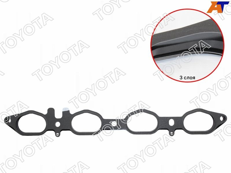 Прокладка впускного коллектора TOYOTA 2UZ - Toyota арт. 17171-50020 ...
