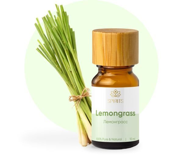 Эфирное масло, Масло для массажа, Лемонграсс (Cymbopogon flexuosus), 5 ...