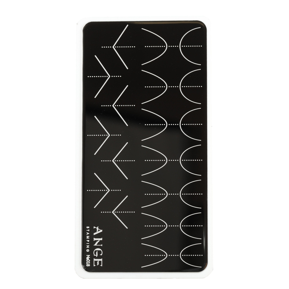 ANGE Stamping 018 MINI Френч с демо-листом - купить с доставкой по ...