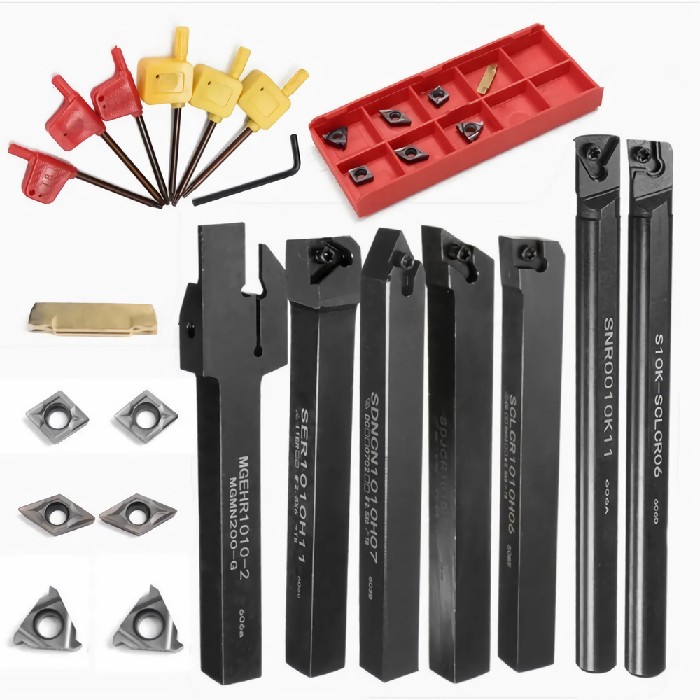 Набор токарных резцов по металлу .10х10 мм. - купить с доставкой по ...