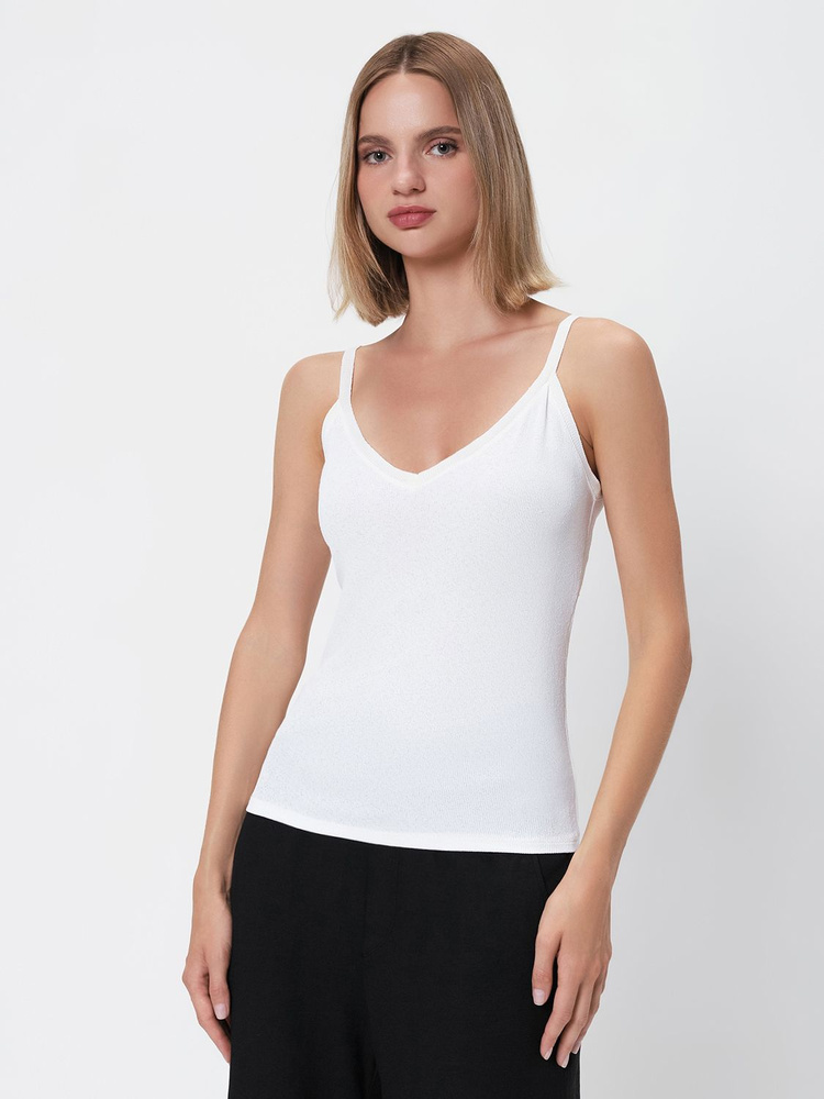 Топ MANGO Tirante - купить с доставкой по выгодным ценам в интернет-магазине OZON (833895344)