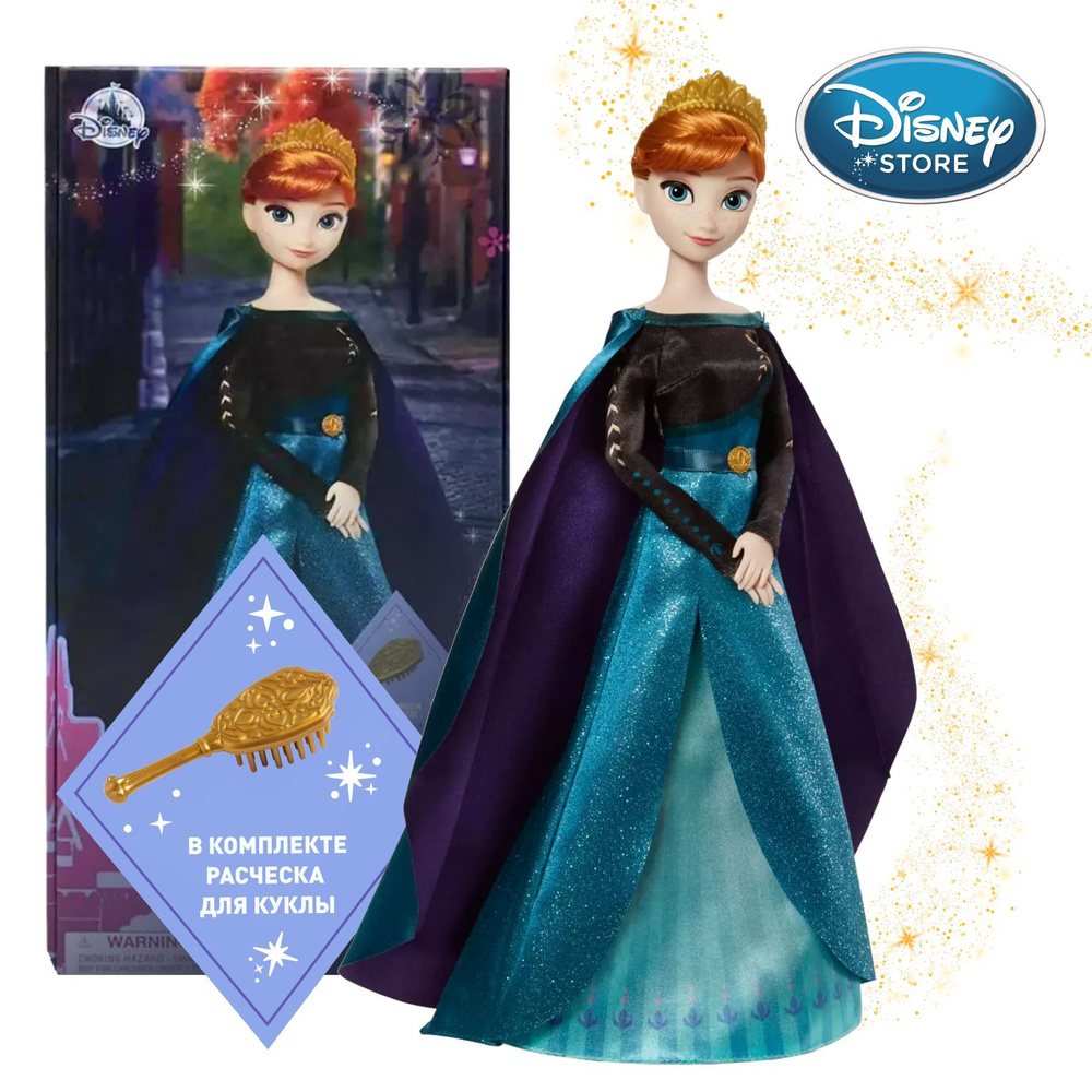 Классическая шарнирная кукла Дисней Анна 29 см Холодное сердце Disney ...