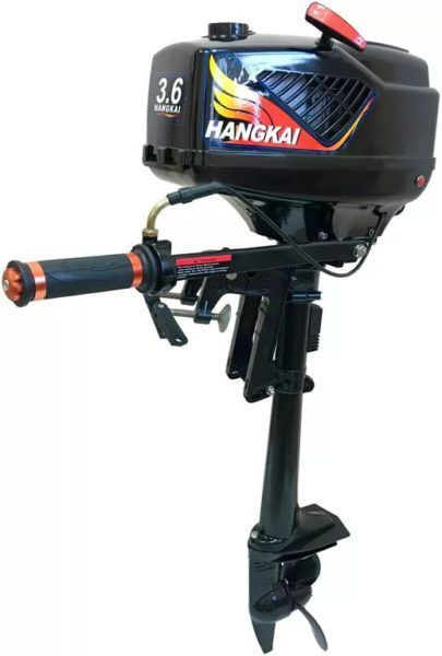 Подвесной лодочный мотор HANGKAI (Ханкай) 3.6HP (2 такта; 3.6 л.с.) купить c доставкой на OZON ...
