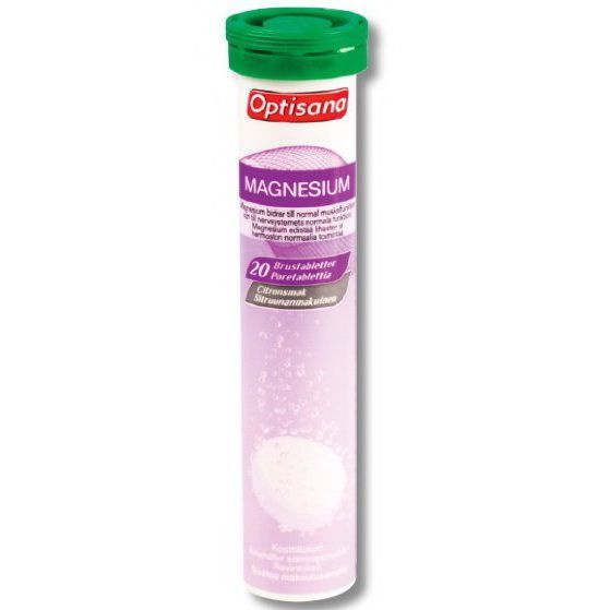 Витамины шипучие Optisana Magnesium 200 mg, 20 табл, 2 шт - купить с ...