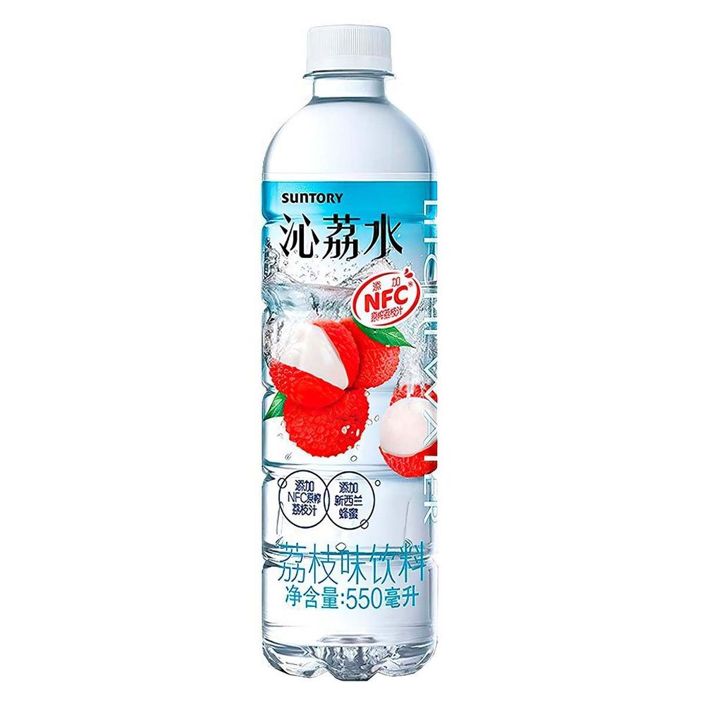 Напиток Suntory Lychee Water со вкусом личи (Китай), 550мл - купить с ...