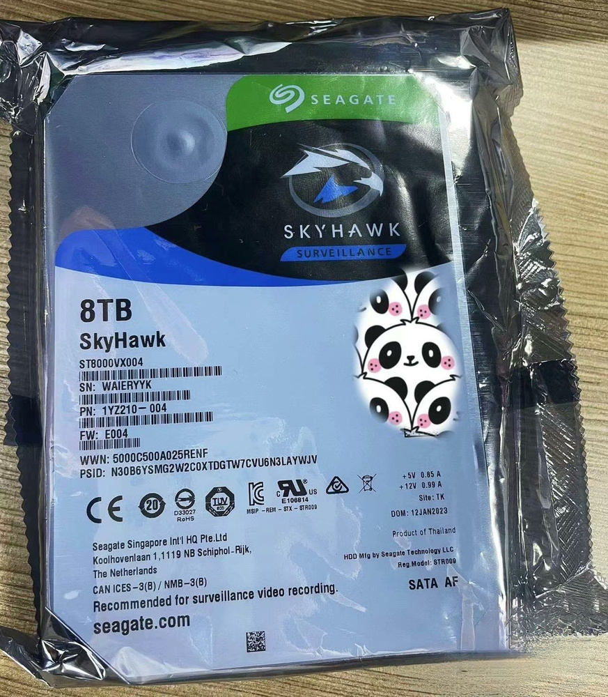 8 ТБ Внутренний жесткий диск Seagate .SkyHawk8tb (ST8000VE001) - купить ...