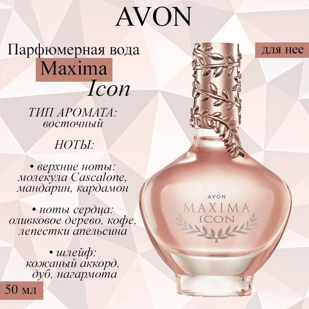 AVON максимаайкон Вода парфюмерная 50 мл (1253988026)