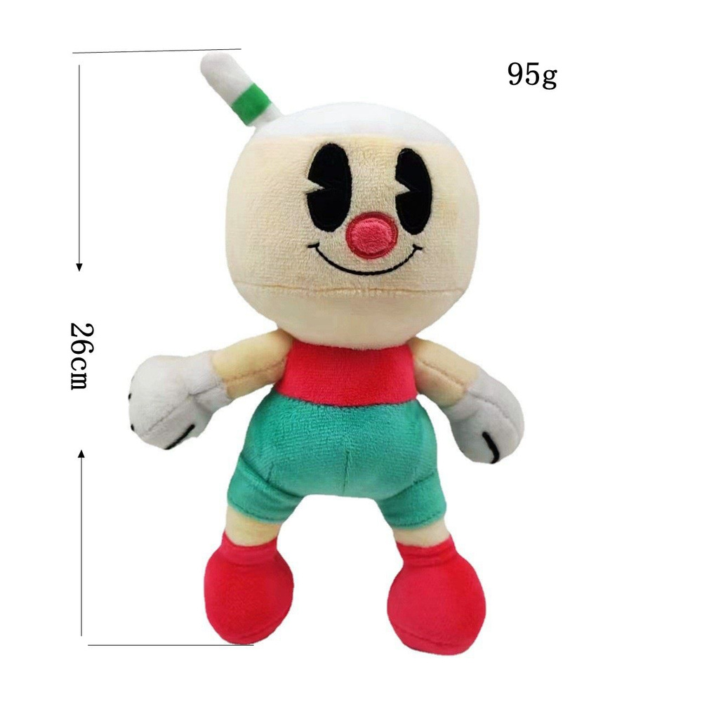 Мягкая игрушка Капхед/Cuphead and Mugman 25cm - купить с доставкой по ...