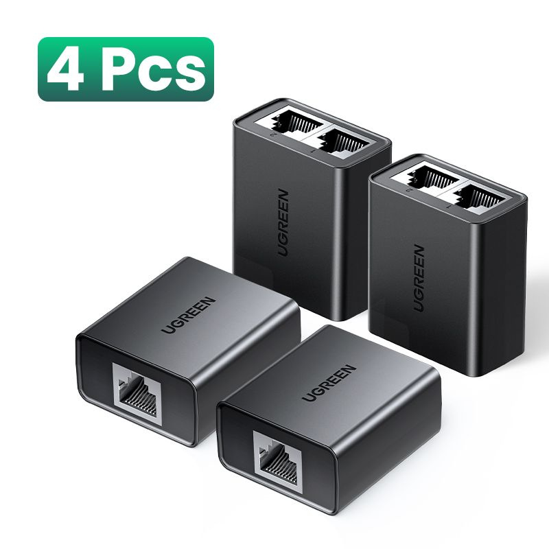 UGREEN RJ45 Разветвитель 1 на 2 Ethernet-адаптер Удлинитель сетевого ...